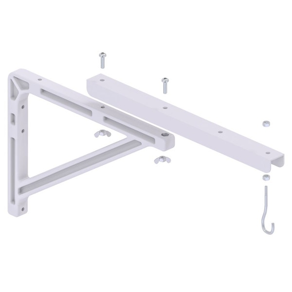 18 to 24 Inch Adjustable Wall Bracket for Retractable Photo Backdrop ...
