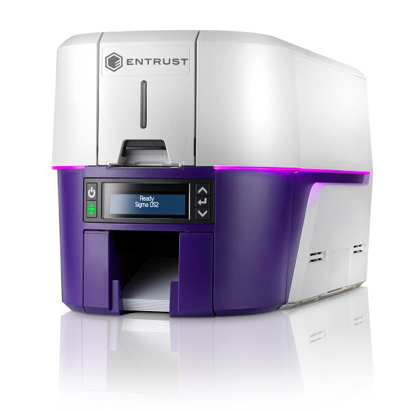 Entrust Sigma DS2 Printer, Single-Sided
