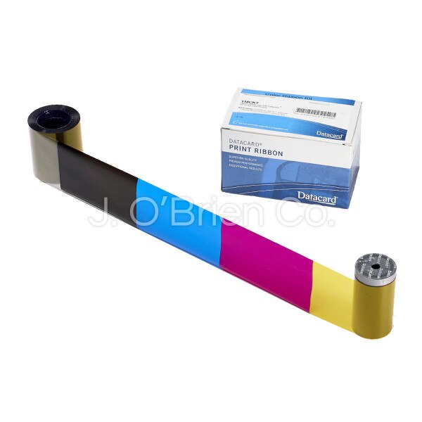 Entrust CD800 Color Ribbon, YMCKT, 250 Prints per Roll