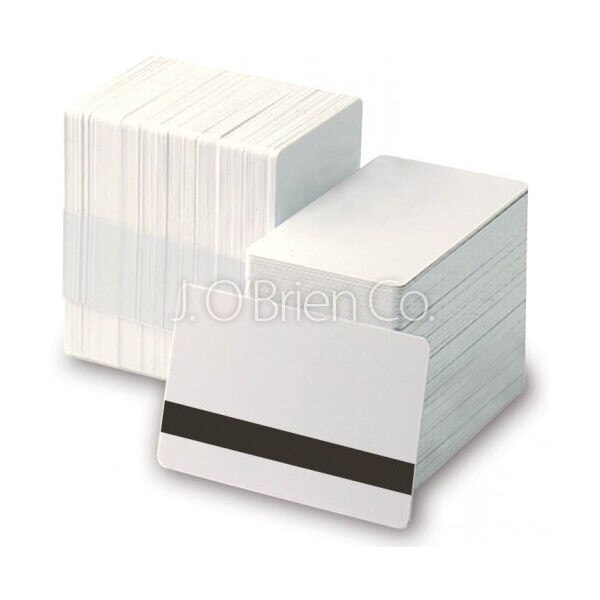 Entrust Rewritable Blank CR80 PVC Cards w/HiCo Mag Stripe (30 mil)