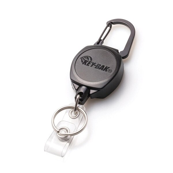 KEY-BAK SIDEKICK 0KB1-0A21 Twist-free Carabiner Retractable Keychain ...