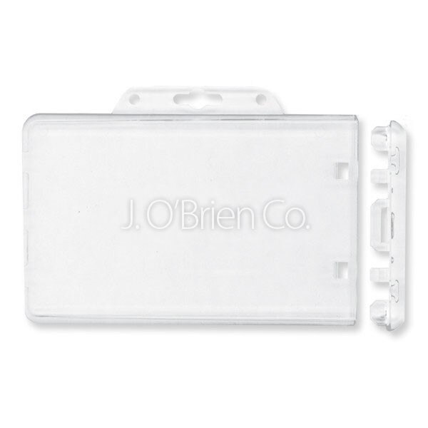 Perma-Lock Horizontal Locking Badge Holder Credit Card Size 10893 - J ...