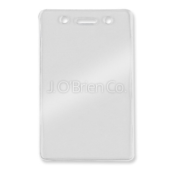 Premium Grade Slotted Vertical Hang Badge Holder Credit Card Size 4032 ...