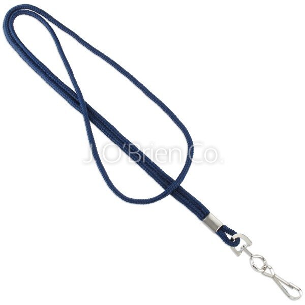 1/8 inch Round Cord Lanyard with Swivel Hook - J. O'Brien