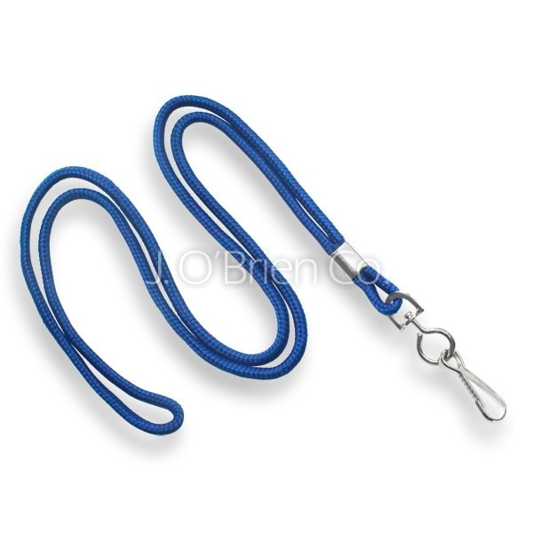 1/8 inch Round Cord Lanyard with Swivel Hook - J. O'Brien